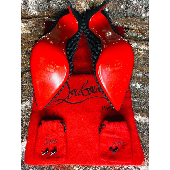 Christian Louboutin | Shoes | Christian Louboutin Black So Kate Spikes ...